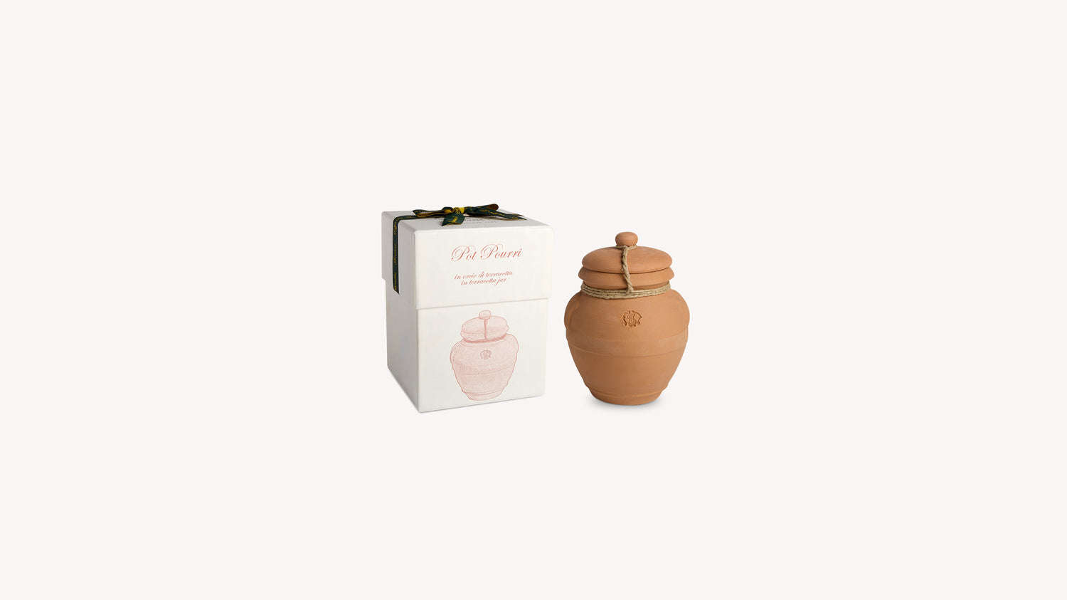 Pot Pourri en Terre Cuite Pot - Santa Maria Novella